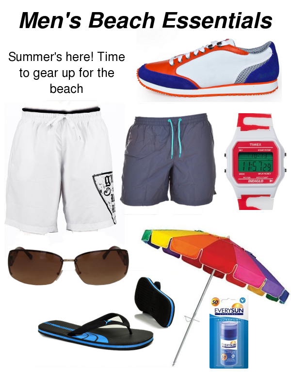 Men's beach essentials - Bob Shop Blog